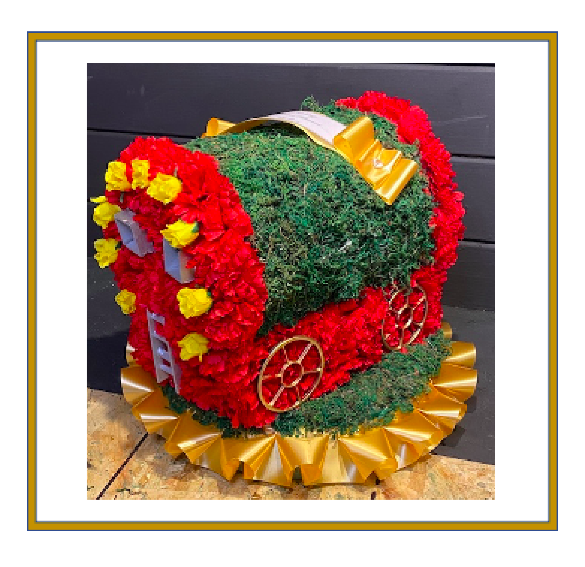 Travelling Caravan funeral tribute
