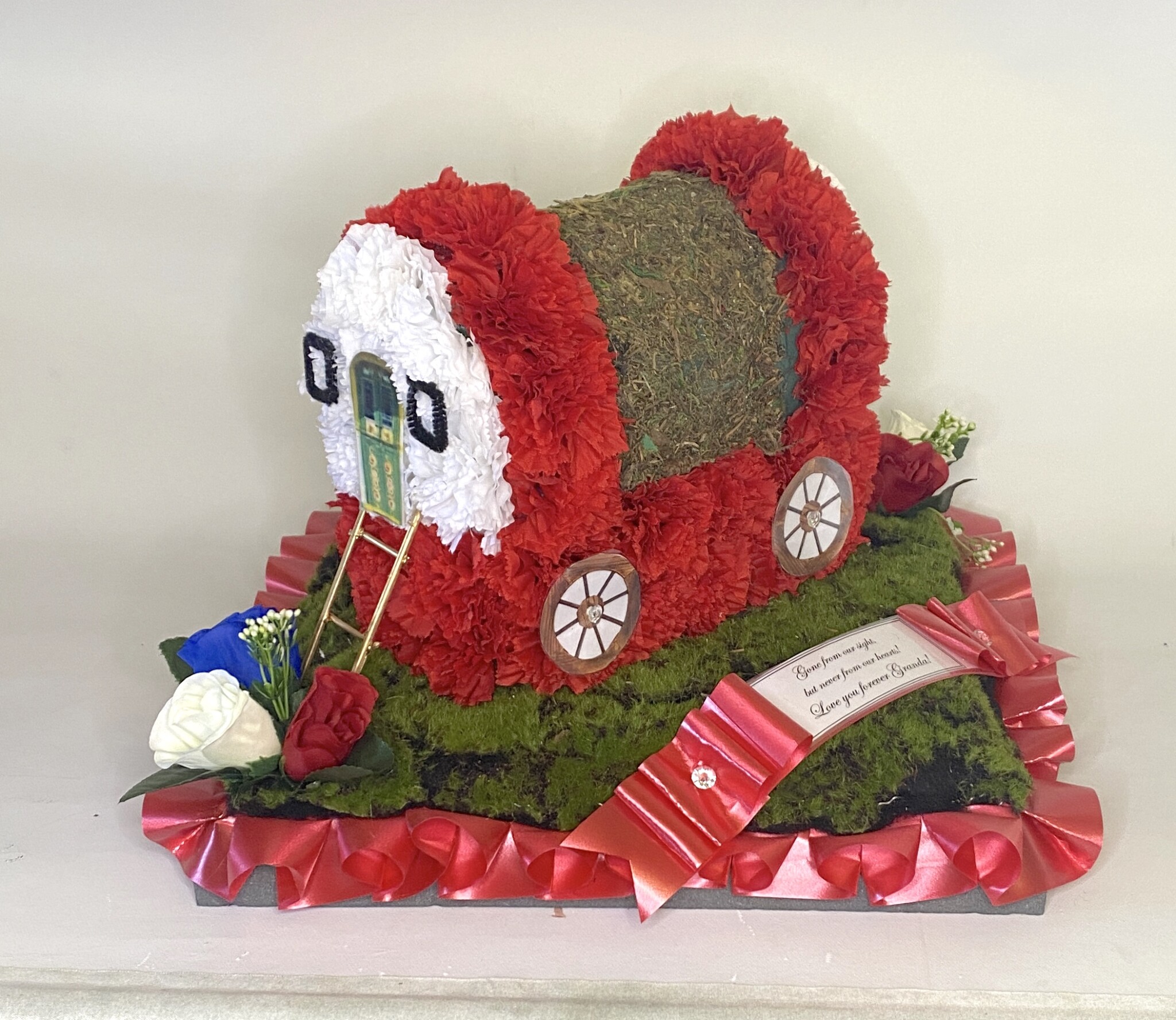 Travelling Caravan funeral tribute