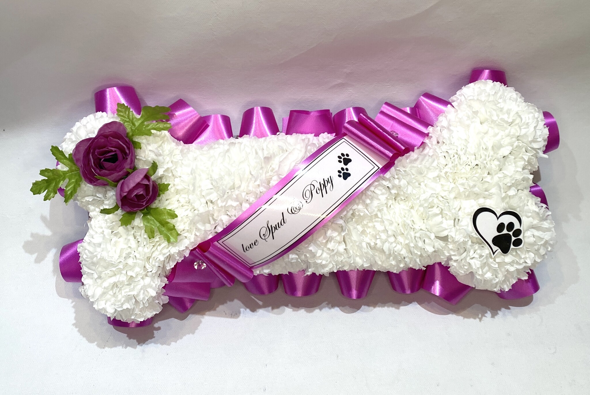 Dog Bone funeral tribute